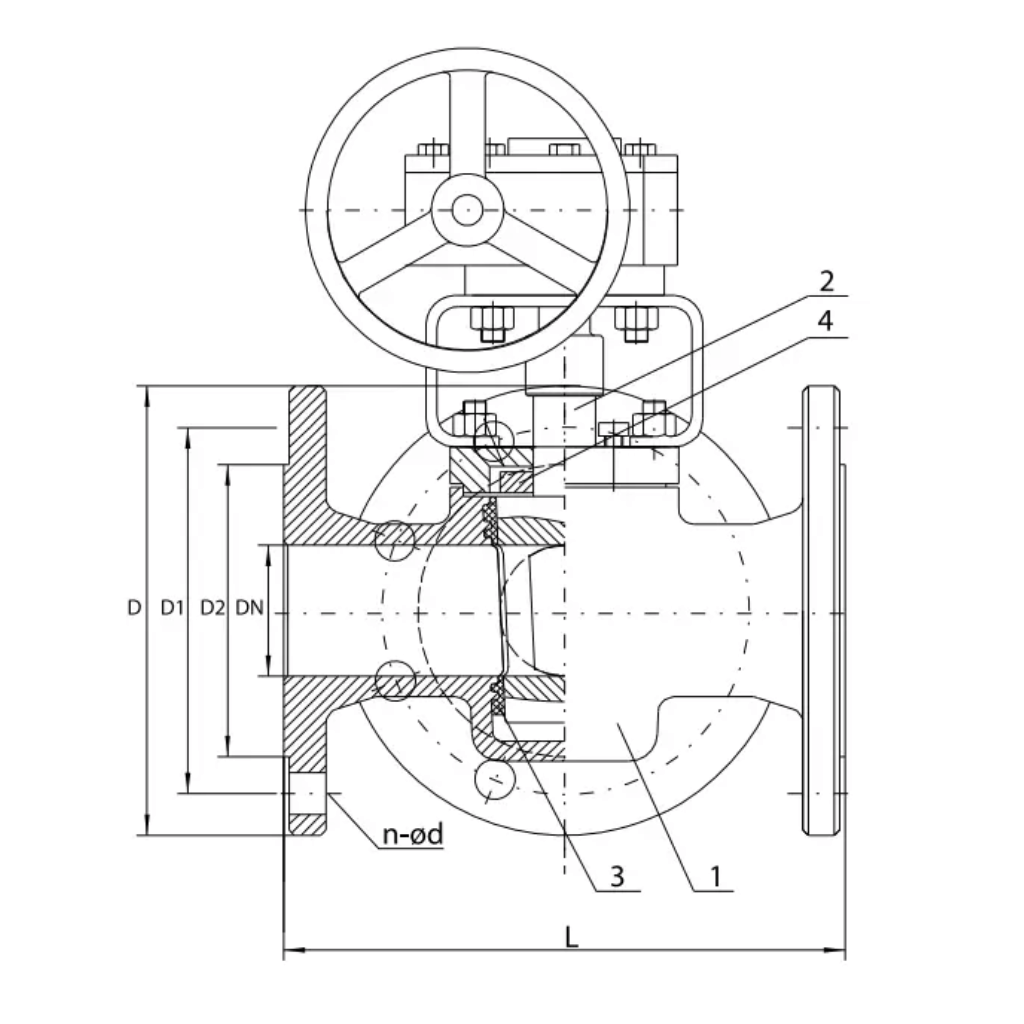 3 Way Plug Valve | NTVAL