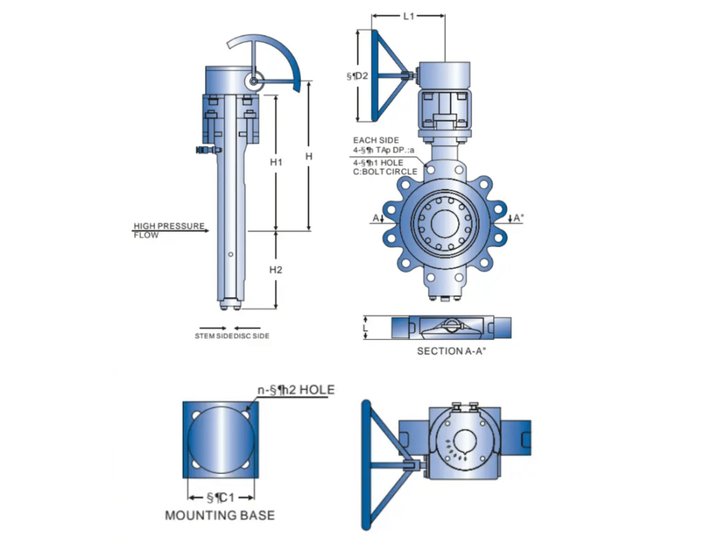 Lug Type Butterfly Valve | NTVAL